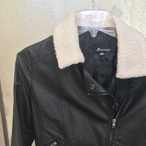 Forever 21 | Jackets & Coats | Forever 2 Faux Leather Moto Jacket ...